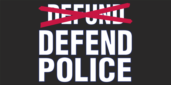 Popular Item. Buy in Quantity and Save! Defend Police Bumper Sticker ...