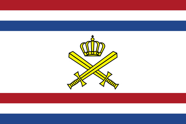 Netherlands Ministry of Defense flag Made in USA. Dutch ministry of ...