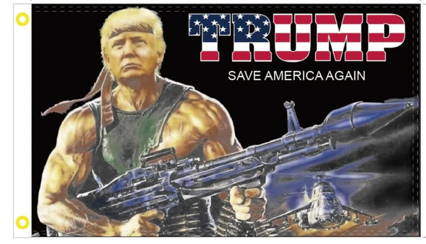 Trump Save America Again Bazooka Flag BRAND NEW - SHIPS END OF JULY ...