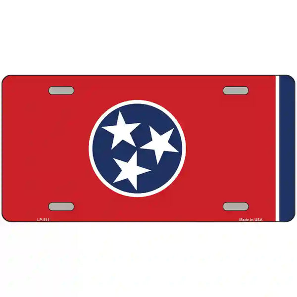 Tennessee State Flag Metal License Plate. Offering our unique license ...