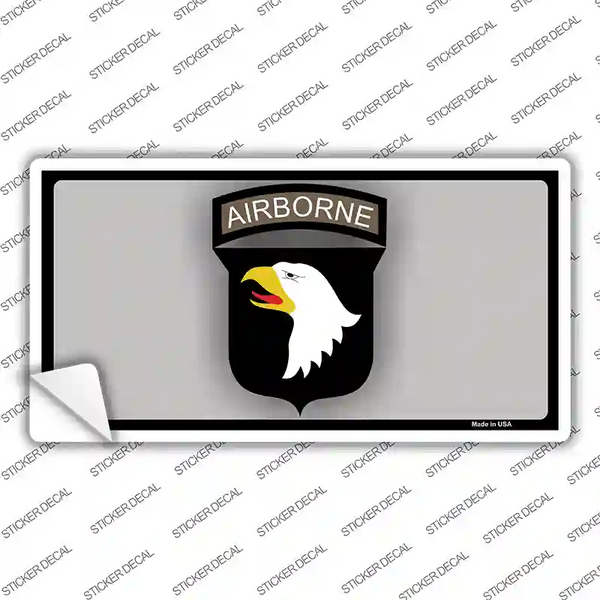 Airborne Eagle Novelty Sticker Decal – US Patriot Colors