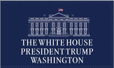 The White House President Trump, fly this banner proud as the golden ...