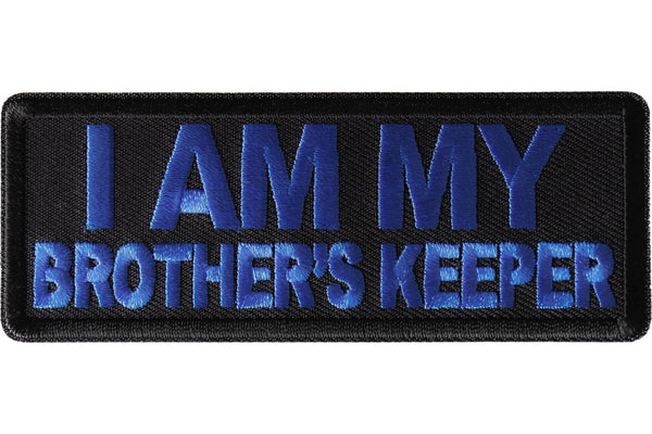 Dimension: 4x1.5 inch Color: Black / Blue Fabric: Twill Backing: Ivamis ...