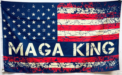 3x5 MAGA King USA Flag – US Patriot Colors