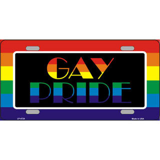 Gay Pride License Plate. Made of the highest quality aluminum for a ...