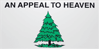 This historical bumper sticker features the pine tree flag with the ...