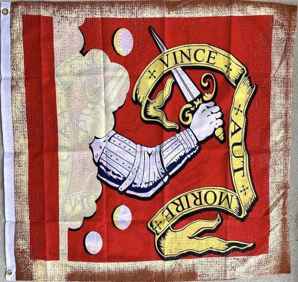 Economical flag reads the same on both sides is square 36"x36". This ...