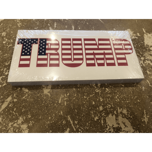 Popular Item. Buy in Quantity and Save! Trump Flag Official Bumper ...