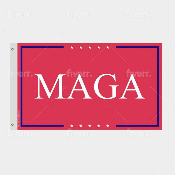 MAGA Red Flag - Made in USA – US Patriot Colors