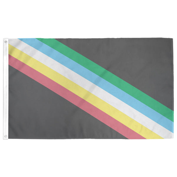 Made in USA redesign of the New 2021 Disability Pride flag just in for ...
