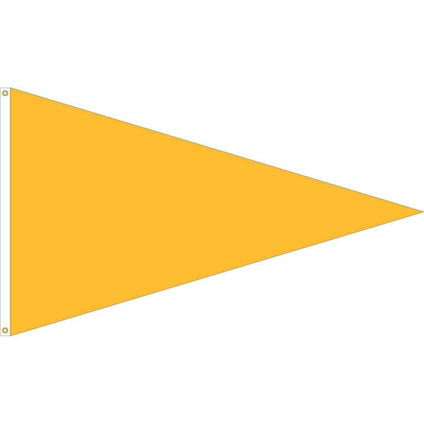 Solid color pennant flag, available in 78 colors (specify color - we ...