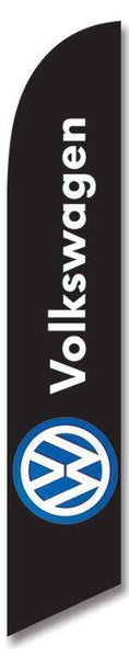 Tall feather banner flag set includes all you need - banner, pole and ...