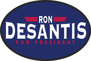 Popular Item. Buy in Quantity and Save! Ron DeSantis for President Oval ...