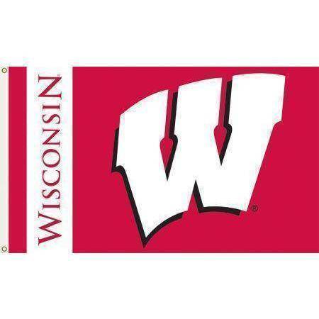 This is the University of Wisconsin College Football Team Flag. Show ...