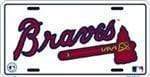 Atlanta Braves MLB Baseball License PlateSize: 6 inches X 12 inches ...