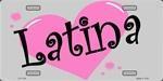Latina Spanish License PlateSize: 6 inches X 12 inches. Fits all cars ...