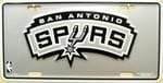 San Antonio Spurs NBA License PlateSize: 6 inches X 12 inches. Fits all ...