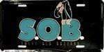 SOB Sweet Old Buzzard License PlateSize: 6 inches X 12 inches. Fits all ...