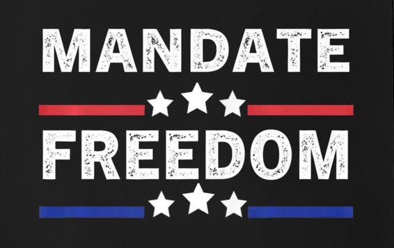 Mandate Freedom Flag Made in USA – US Patriot Colors