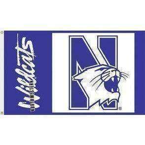 This is the Northwestern University College Football Team Flag. Show ...