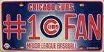 Cubs #1 Fan MLB License PlateSize: 6 inches X 12 inches. Fits all cars ...