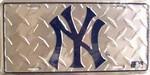 NY Yankees Diamond MLB License PlateSize: 6 inches X 12 inches. Fits ...