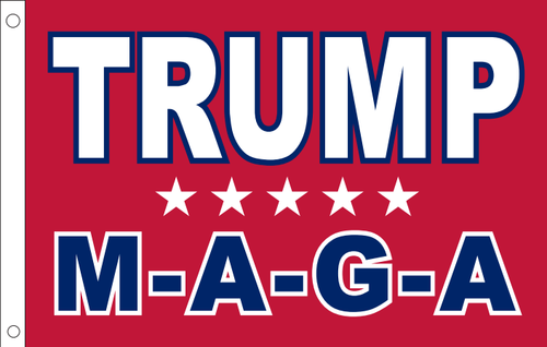 3x5 Trump MAGA Flag - Rough Tex – US Patriot Colors